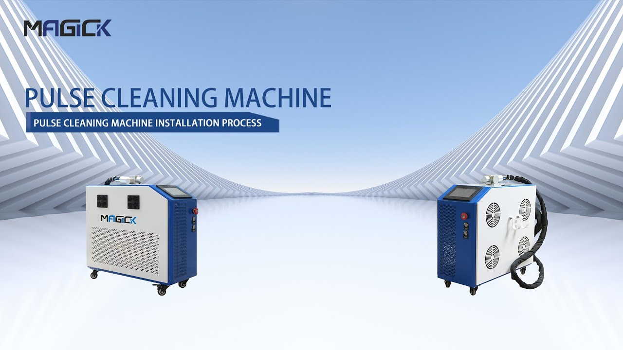 Magick Pulse cleaning machine installation process - YouTube