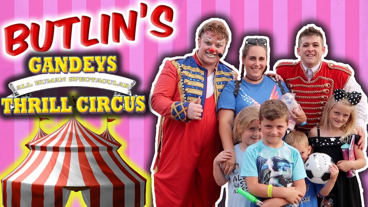 THE GREATEST SHOWMAN GANDEYS CIRCUS AT BUTLINS BOGNOR REGIS! - YouTube