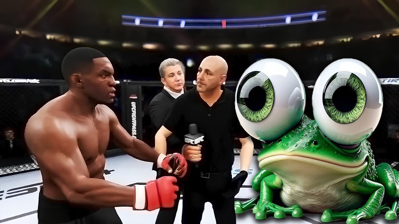 Mike Tyson vs. Mad Frog [EA Sports UFC 4] - YouTube