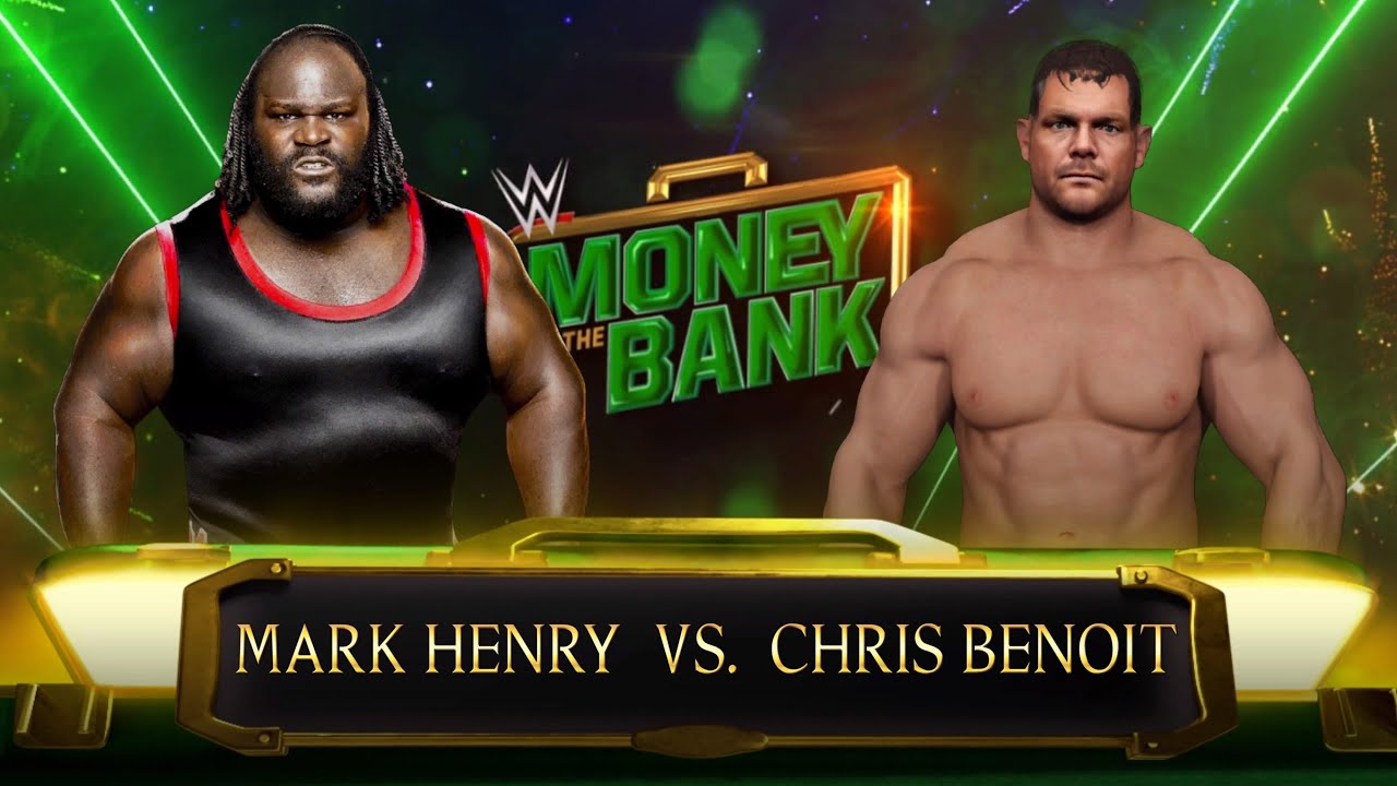 WWE 2K23 (PS5) - Mark Henry vs Chris Benoit Gameplay - YouTube