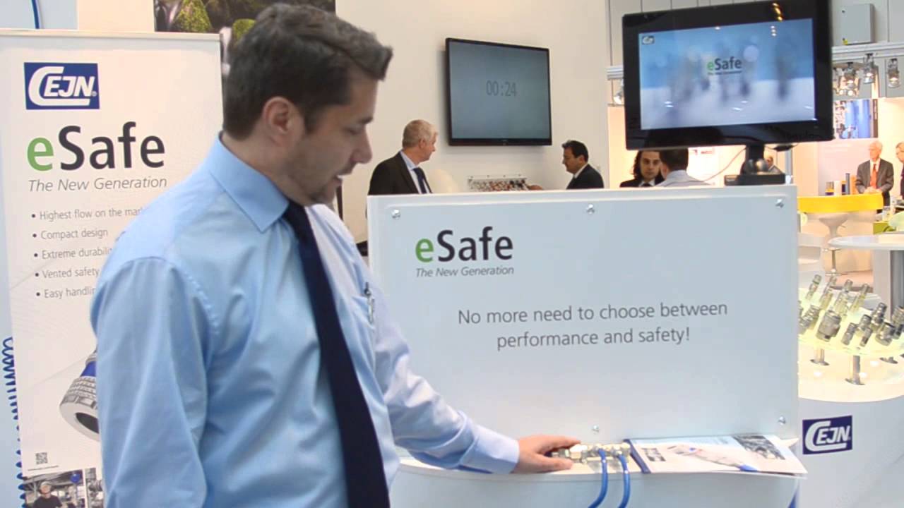 CEJN eSafe presentation Hannover 2013 - YouTube