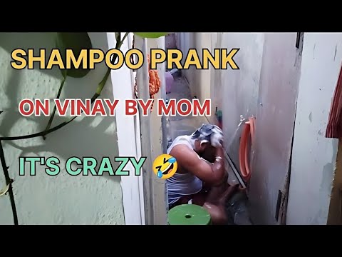 SHAMPOO PRANK ON VINAY BY MOM -- it's crazy @MIDDLECLASSVINAY735 - YouTube