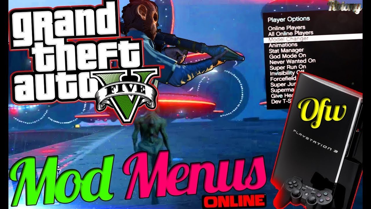 PRESENTATION D'UN MOD MENU GTAV PS3/PS4-JE FAIT VOS LOBBY POUR 2 EUROS ...