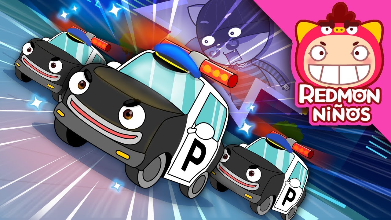 Canción del coche de la policía | Canciones de Autos | Police Car ...