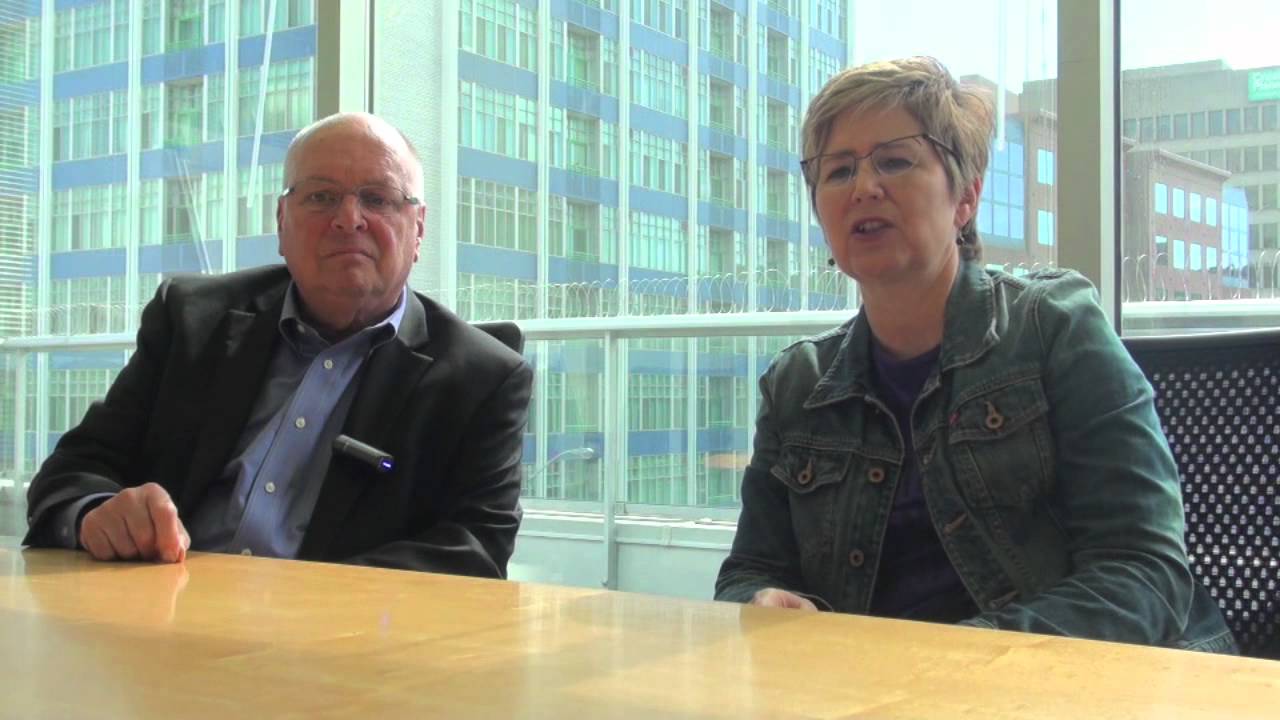 AdBuzz Interview: Jim Warrington and Nancy Vonk - YouTube
