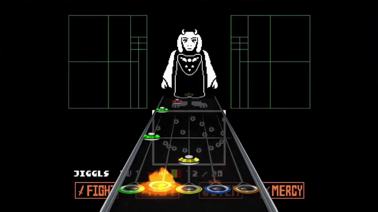 Undertale Ost 014 Heartache Clone Hero Chart Youtube