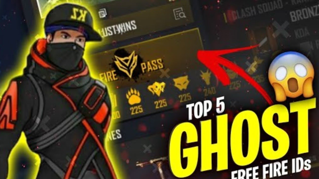 😋5 most ghost 👻 players 😋 - YouTube