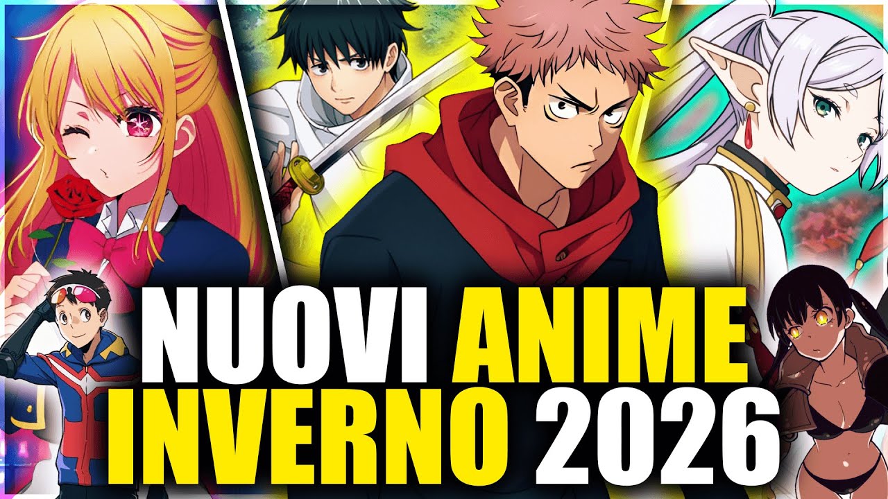 Tutti i MIGLIORI NUOVI ANIME da Vedere in INVERNO 2026 - YouTube
