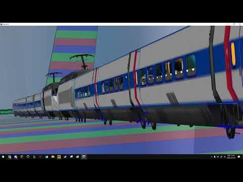 [Openbve] KTX 100량 스타로드 초고속 롤러코스터 - YouTube