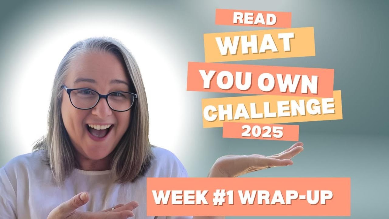 New Update: Read What You Own Challenge 2025 Week #1 Wrap Up #booktube ...