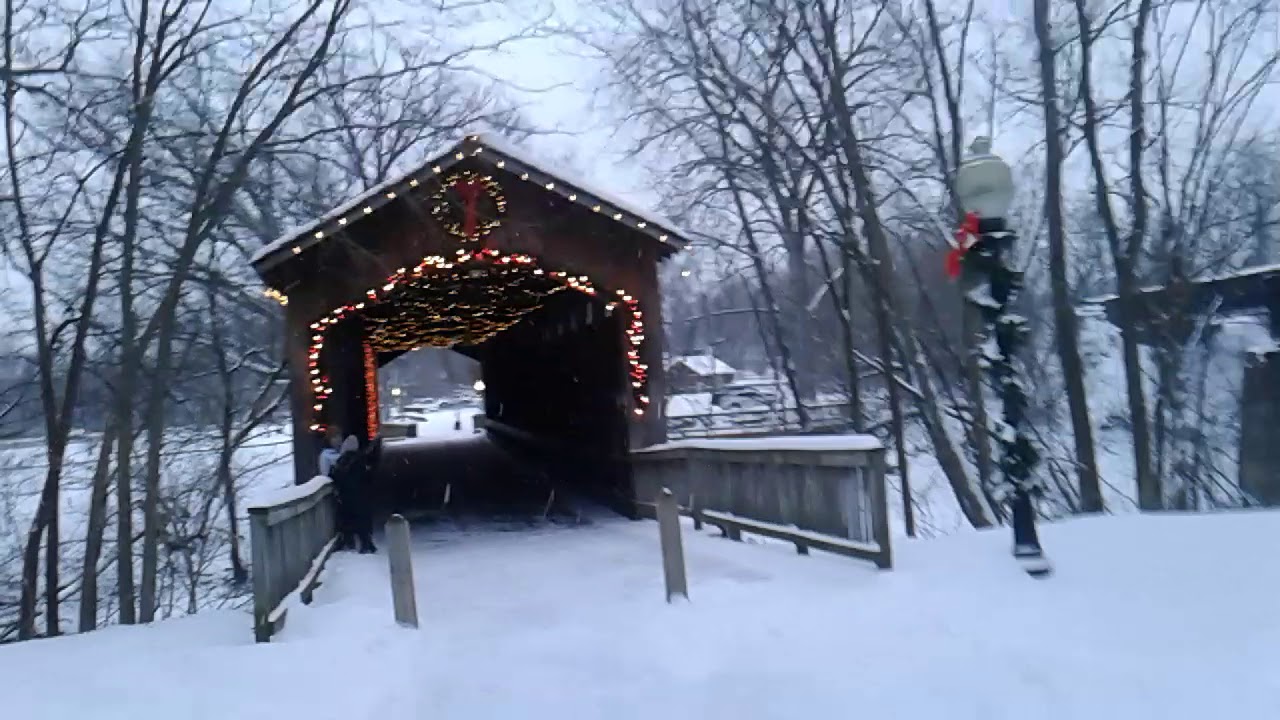 A December late afternoon walk in Ada, Michigan USA - YouTube
