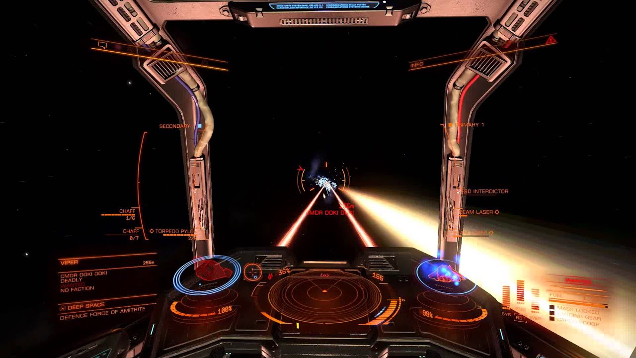 One on One - Diamondback Scout vs Viper (Cmdr. Doki Doki) Elite ...