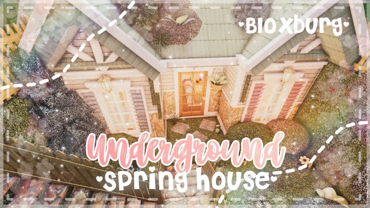 Roblox Bloxburg - Underground Spring House - Minami Oroi - YouTube