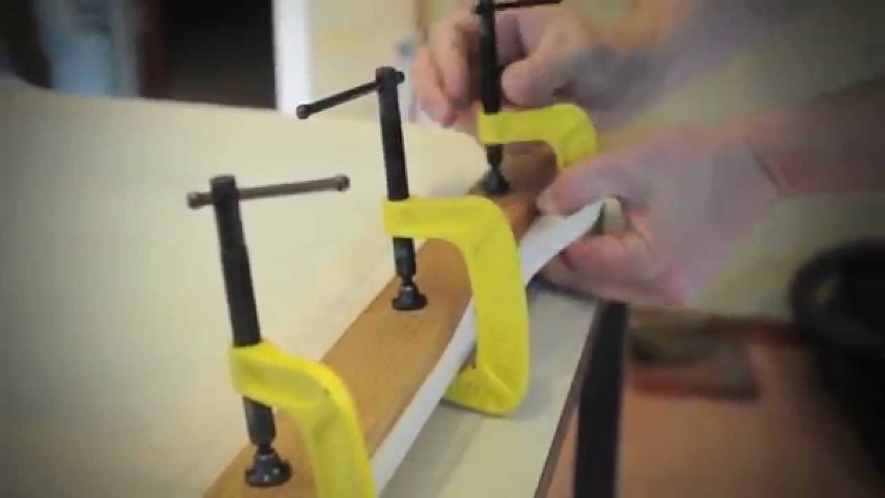 DIY home made Screen Stretching - YouTube