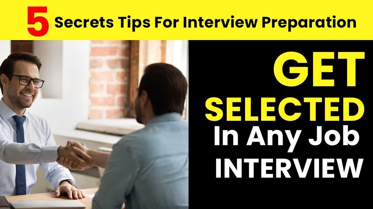 5 SECRET Tips To Crack Any Interview for Freshers & Experienced | What ...