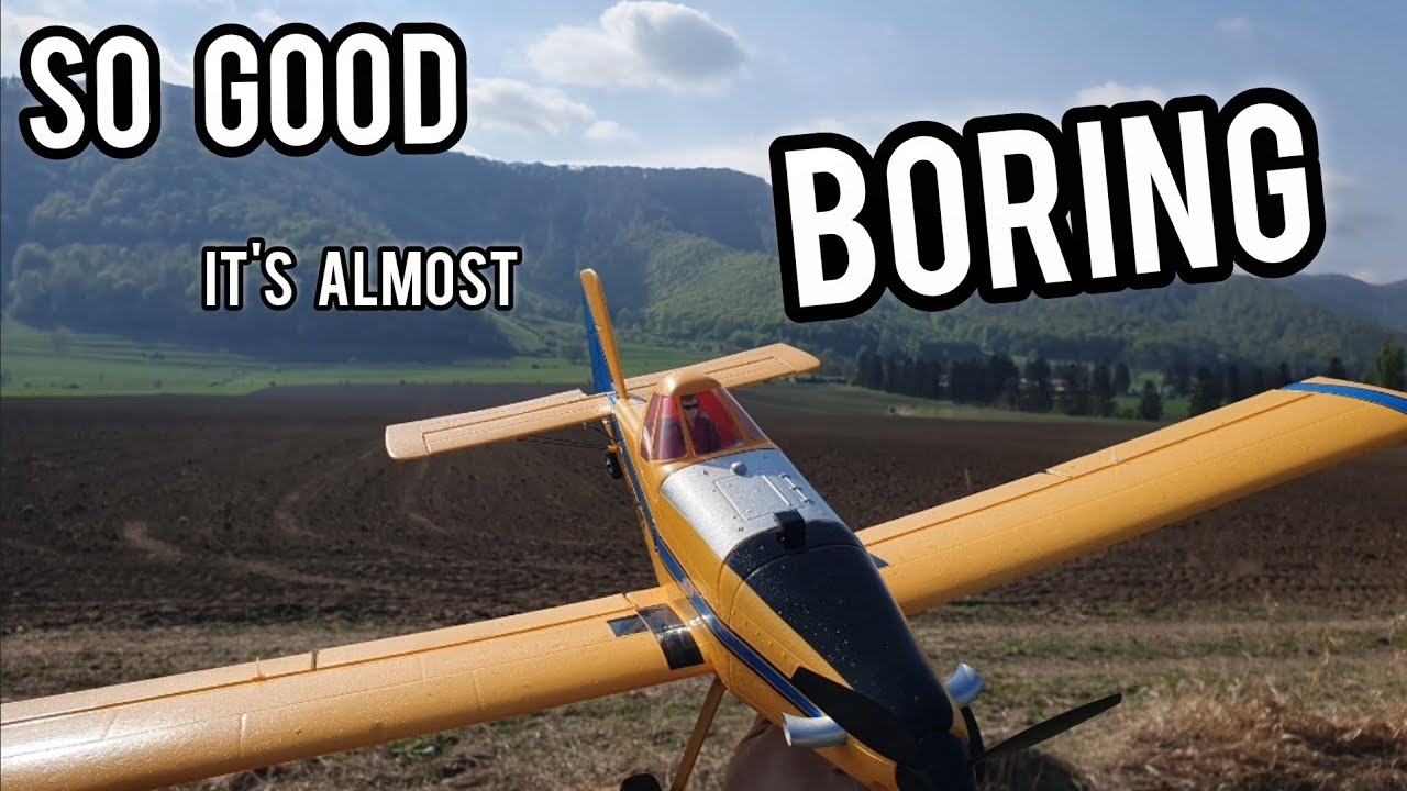 So good it's almost boring - UMX Air Tractor - YouTube