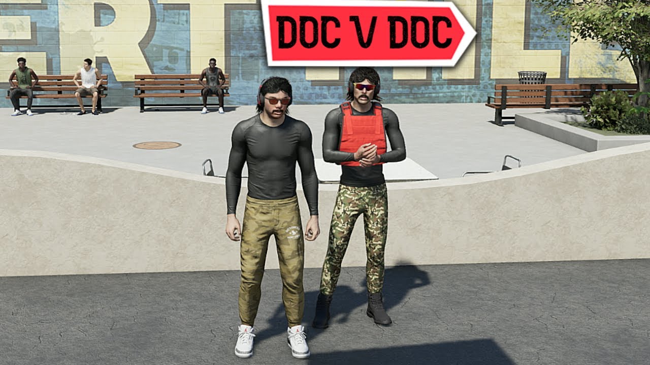 Dr disrespect v Dr disrespect ( How to get the black on black slate ...