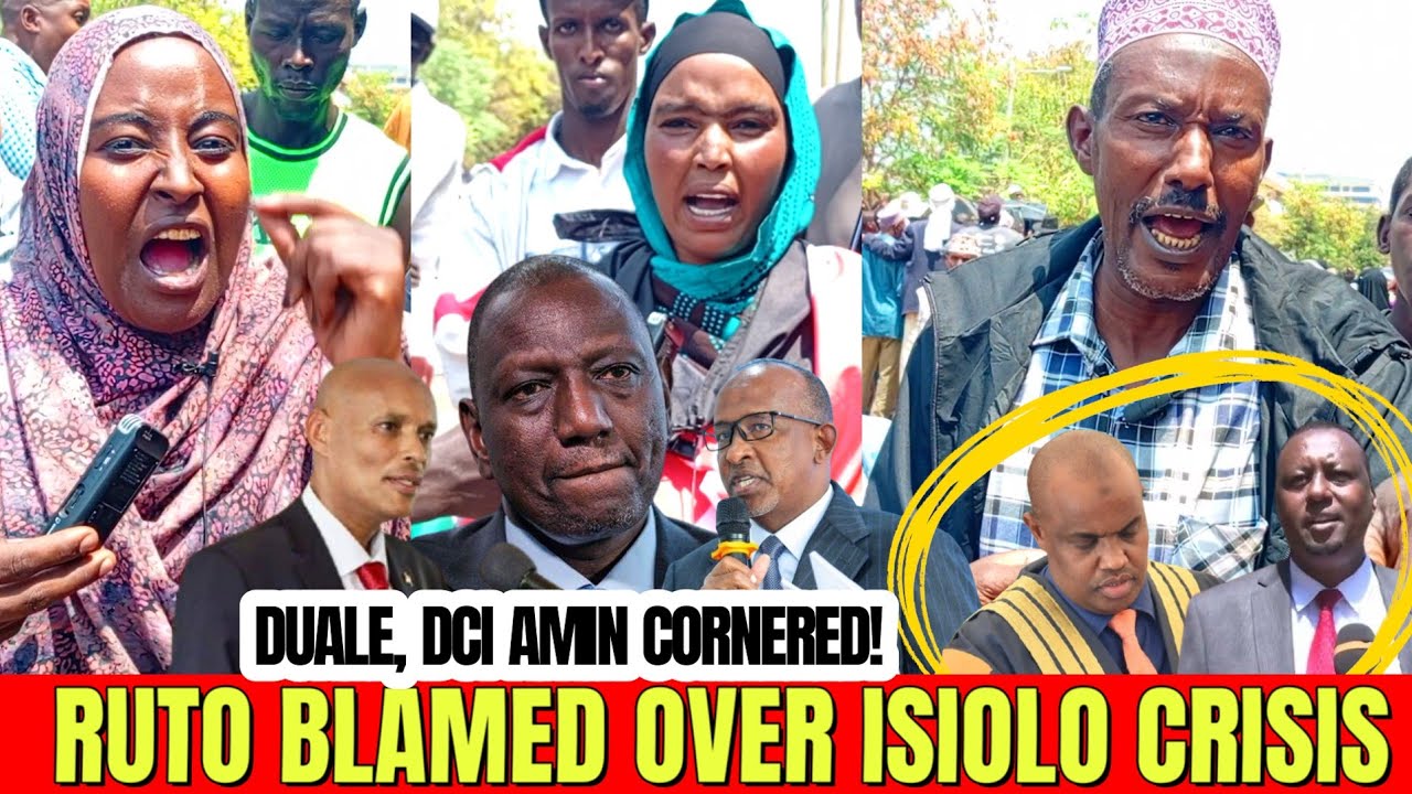🔥 RUTO EXPOSED! Isiolo Residents Erupt Over His Deafening Silence in ...