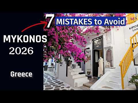 [4k] Mykonos 2026 - 7 Critical Mistakes Tourists Make | Don't Fall for These Mykonos Traps