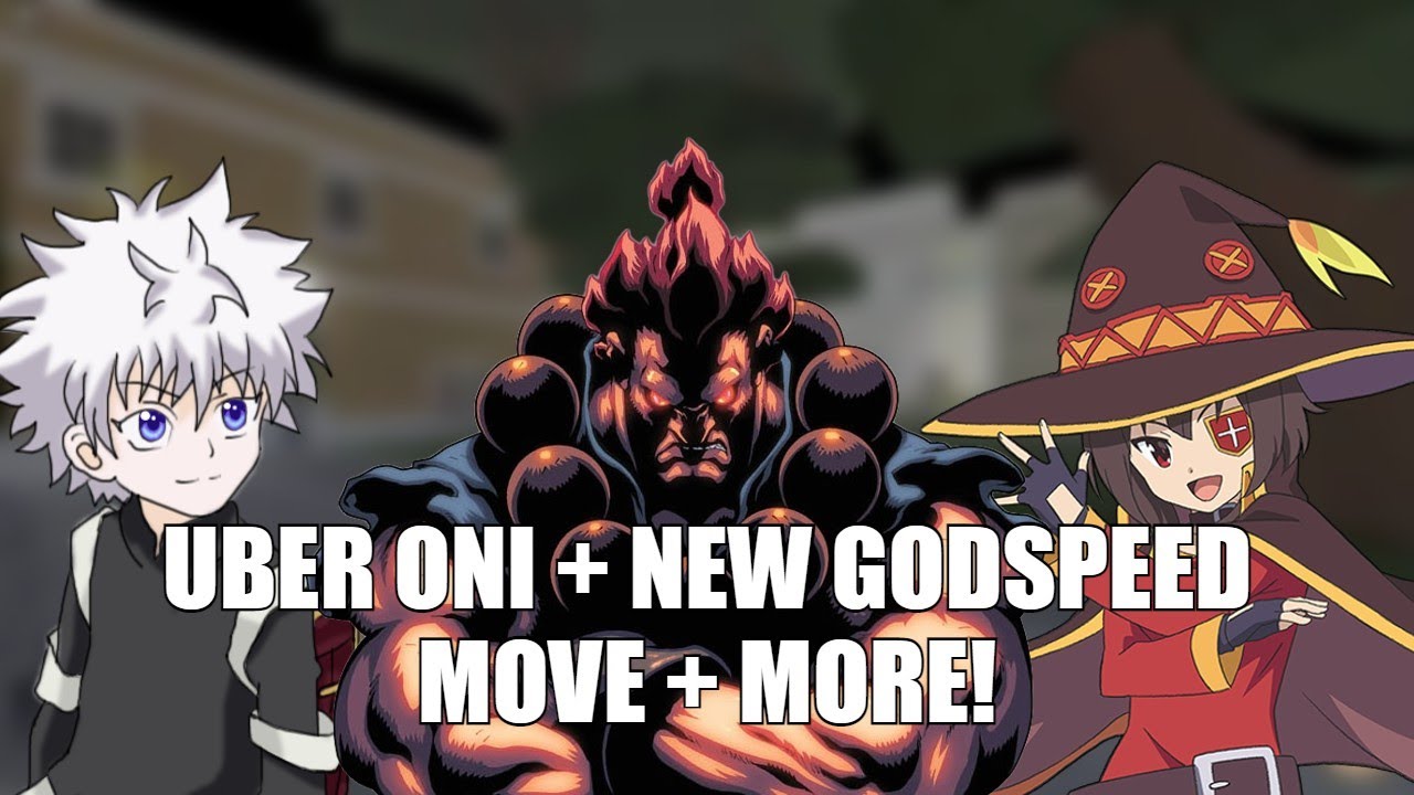 UBER ONI SHOWCASE + NEW GODSPEED MOVE + MORE! (YBA:AU) - YouTube