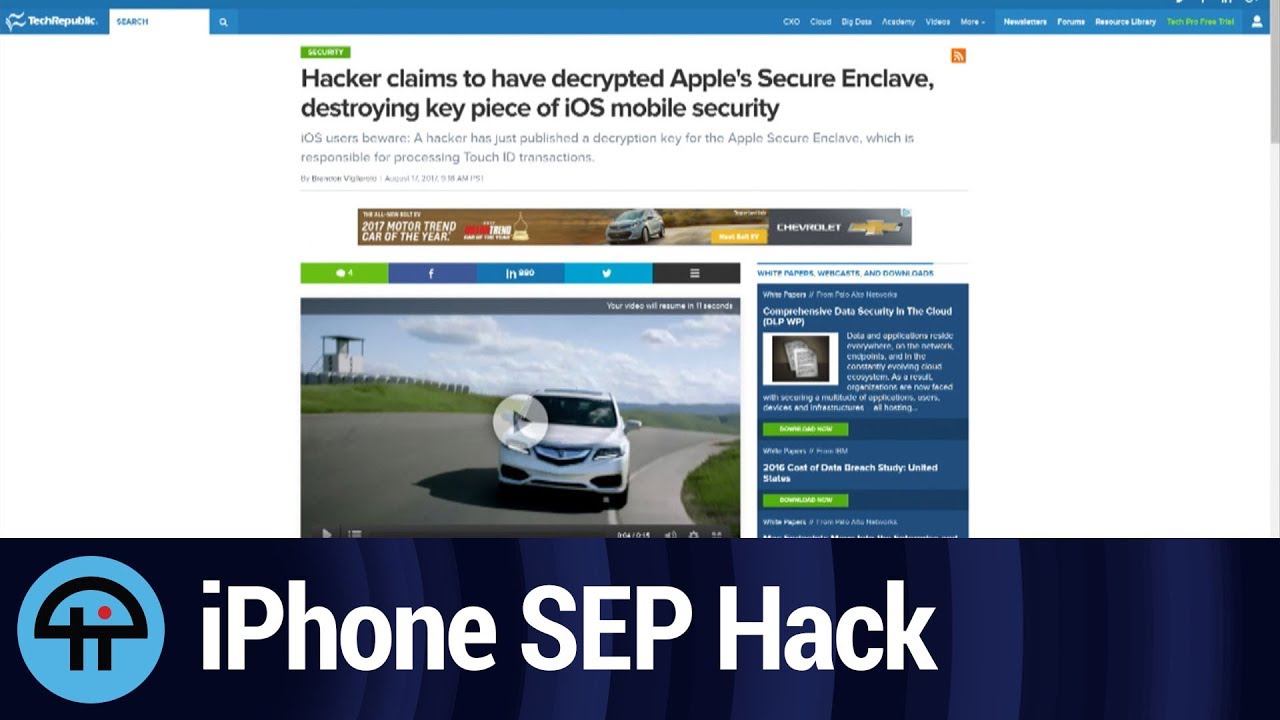 SEP Encryption Hack - YouTube