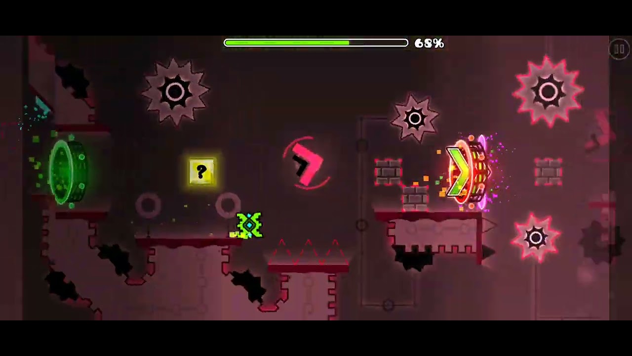 Geometry Dash – Spike Gauntlet – 5th «Powerful». Part 1 - YouTube