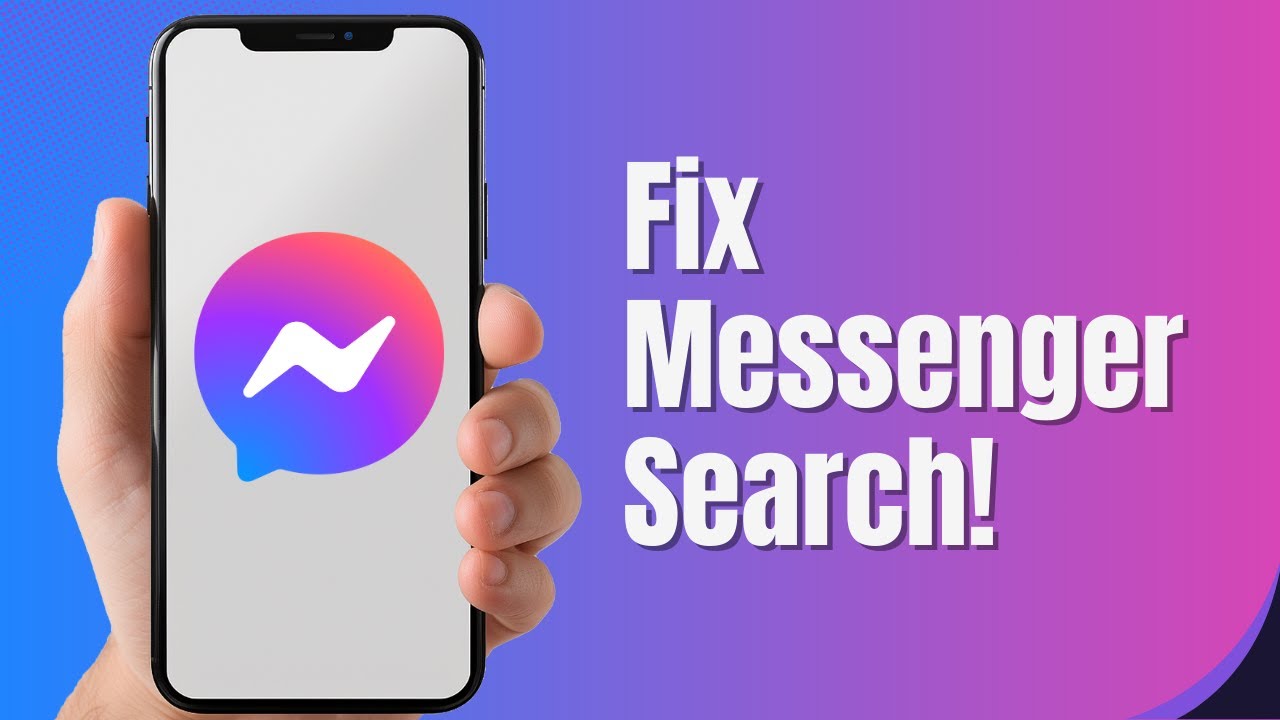 Fix Facebook Messenger Search Not Working (2025 Guide) - YouTube