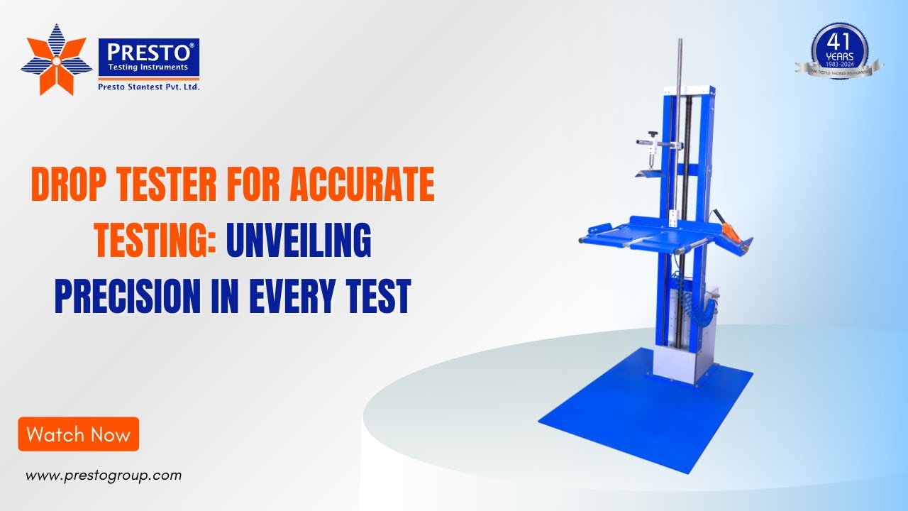 Drop Tester For Accurate Testing of Corrugated Boxes Against Height ...
