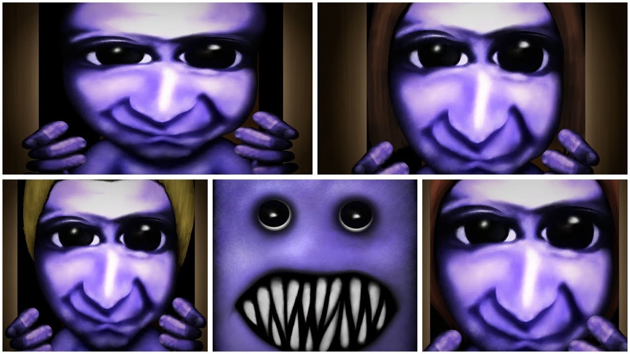 Legendary Horror game Ao Oni New Update All Jumpscares - YouTube