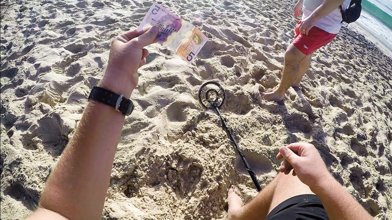 There's MONEY Underground! Found Coins & CASH Metal Detecting in ...