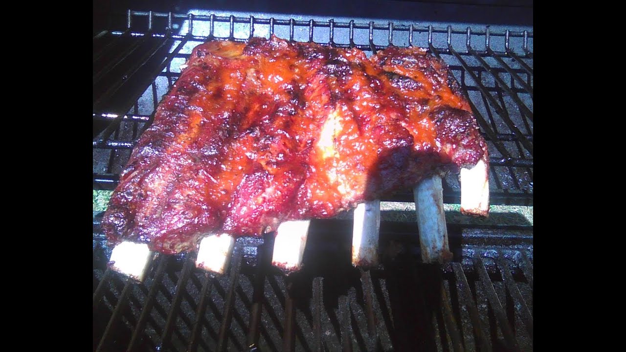Cajun Grilled Honey Mustard Wild Boar Ribs. - YouTube