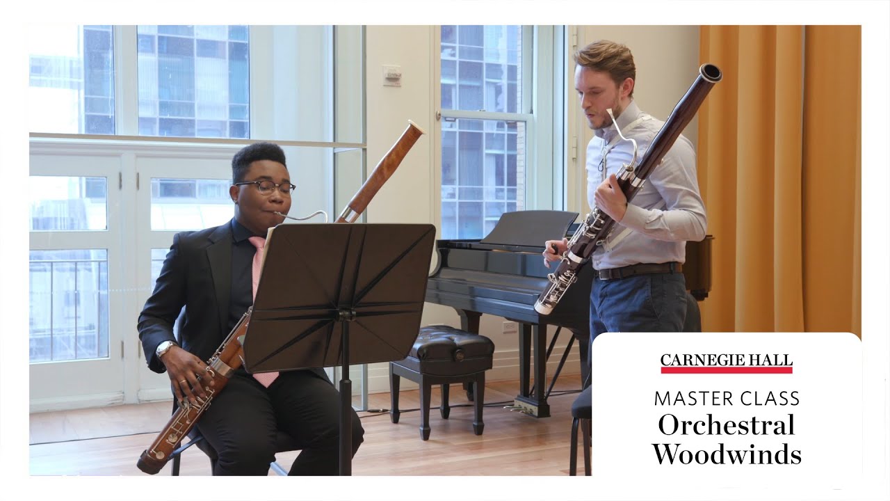Carnegie Hall Master Class: Orchestral Woodwinds - YouTube