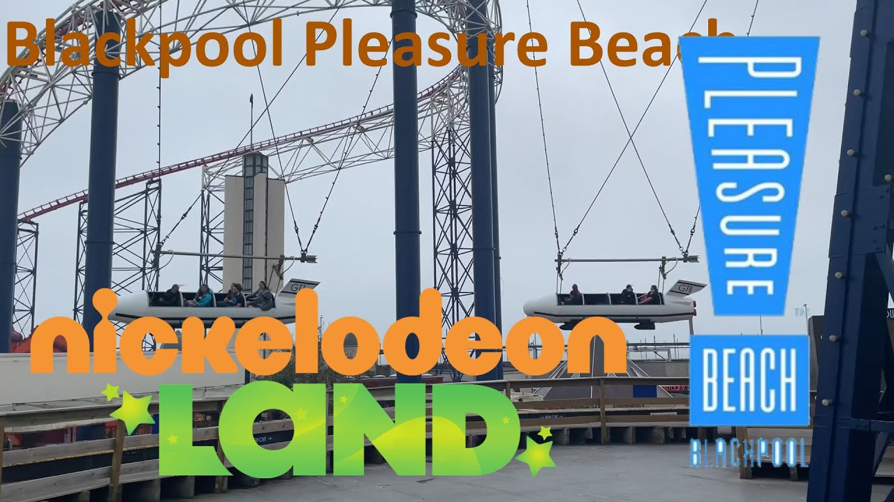 Nickelodeon Land Blackpool Pleasure Beach | Theme Park | England | Trip ...