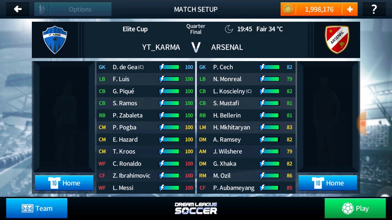 Dream League Soccer 18 GamePlay #2 - YouTube