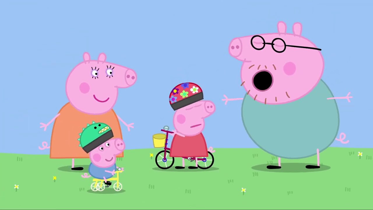 Pepa Prase - BICIKLI - Pepa Prase na srpskom - YouTube