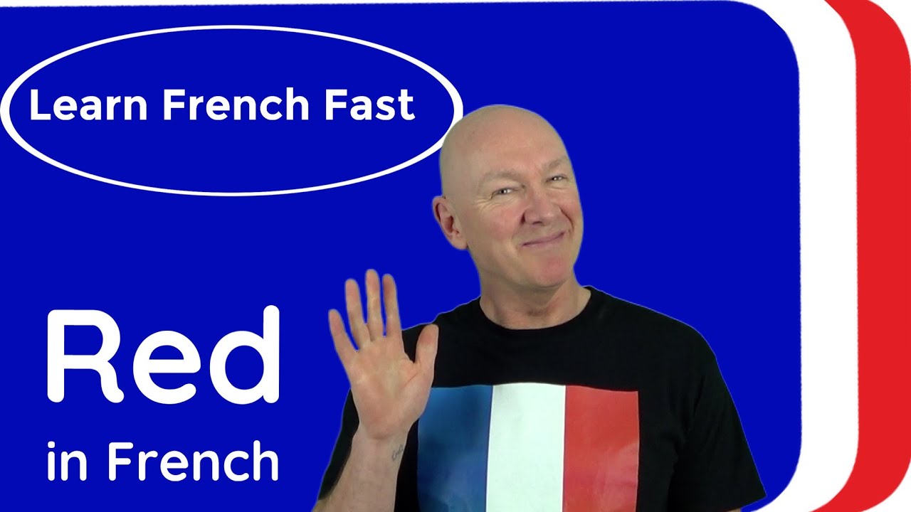 Learn French How To Say Red In French Learn French Language YouTube learn-french-how-to-say-red-in-french-learn-french-language-youtube