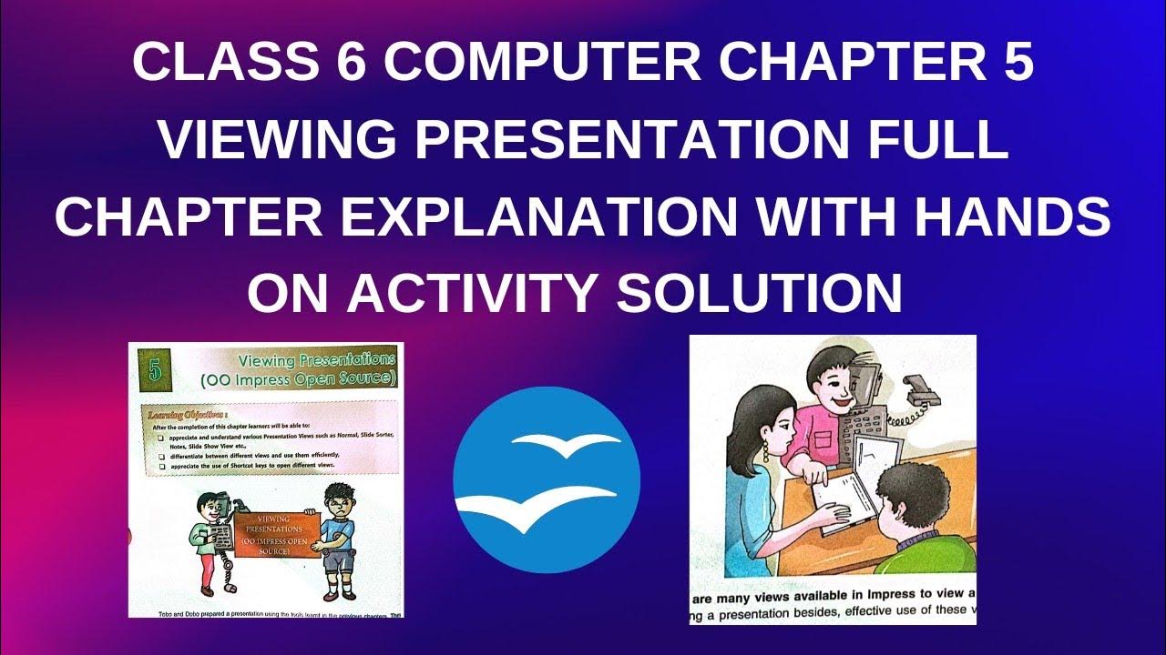 DAV CLASS 6 COMPUTER CHAPTER 5 | VIEWING PRESENTATION HANDS ON ACTIVITY SOLUTION AND EXPLANATION ...