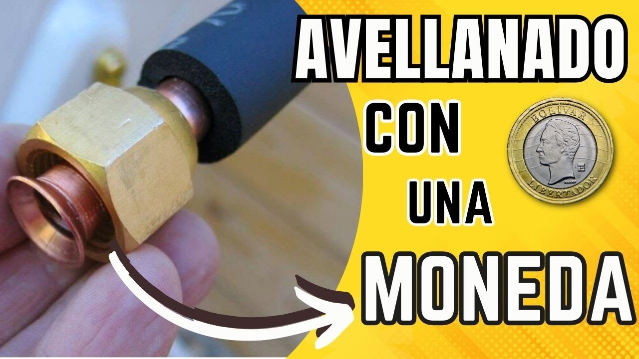Cómo hacer un avellanado o abocardado para tubería de cobre - YouTube