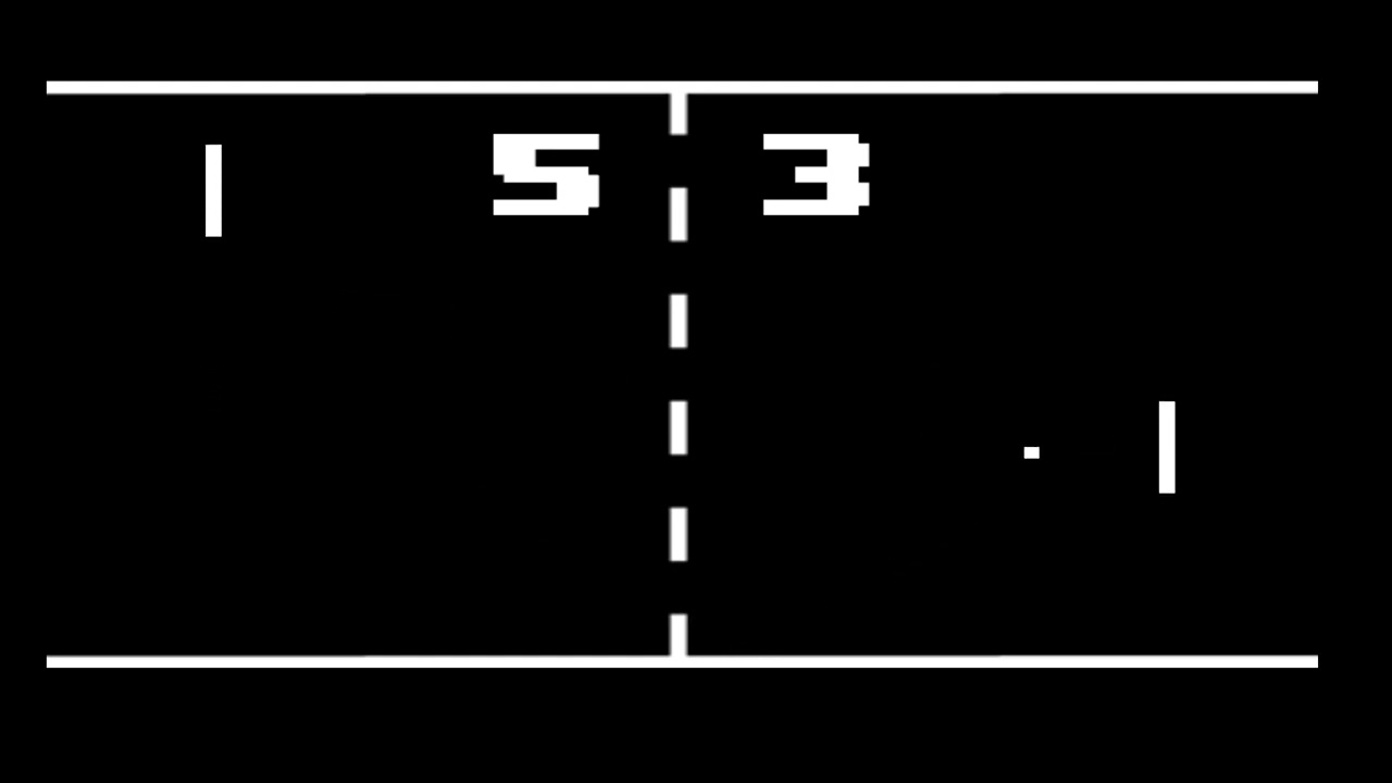 Pong - 1972 Atari arcade game - YouTube