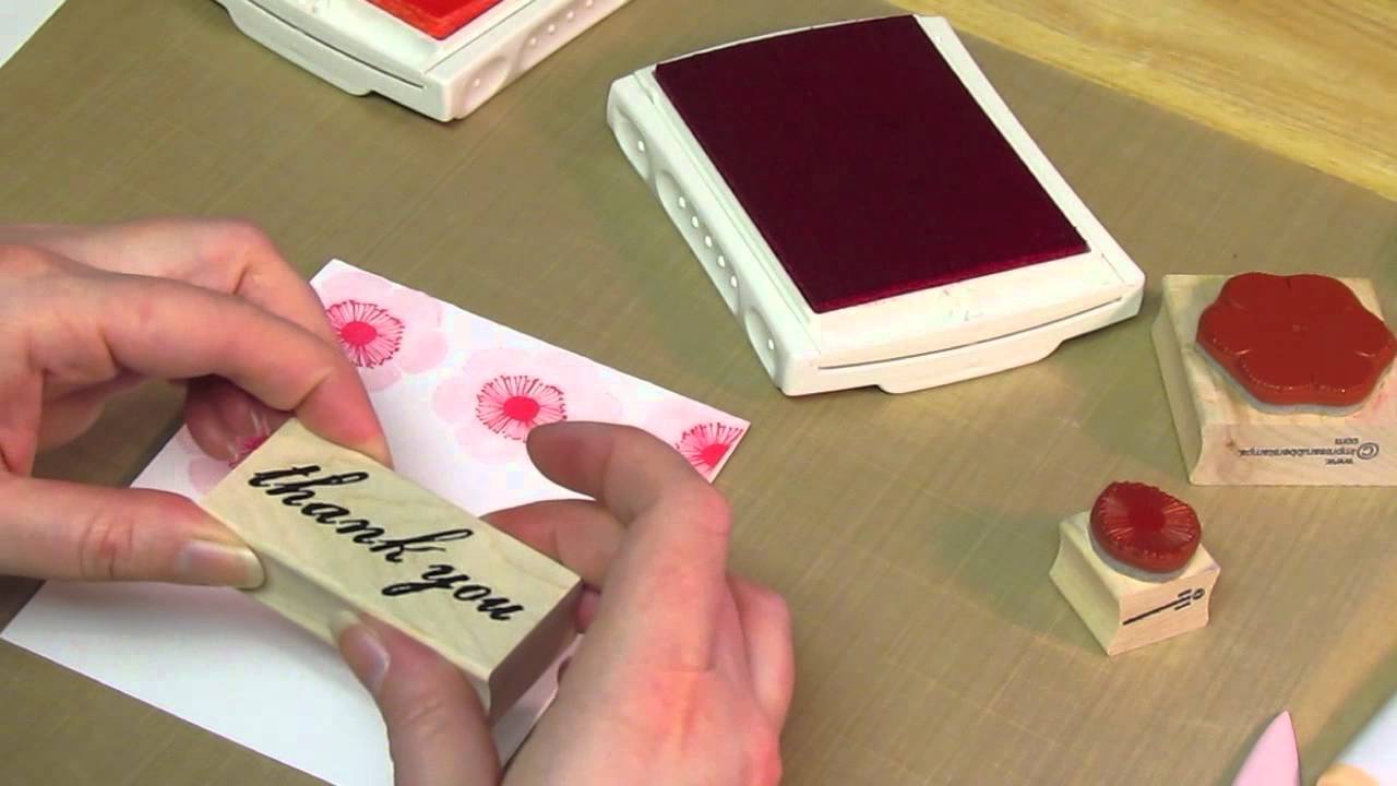 Clean and Simple Cards (Impress Rubber Stamps) - YouTube