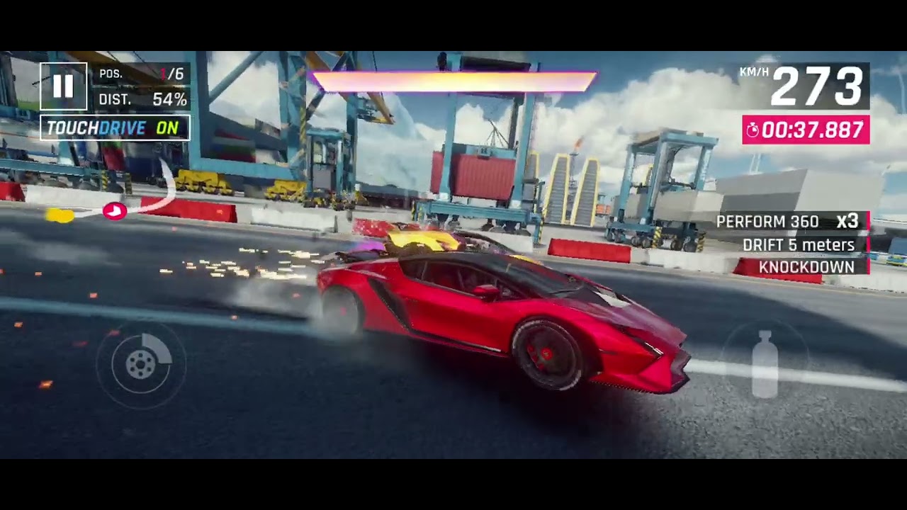 New Red Lamborghini Racing game With Better Graphic designs|Lamborghini ...