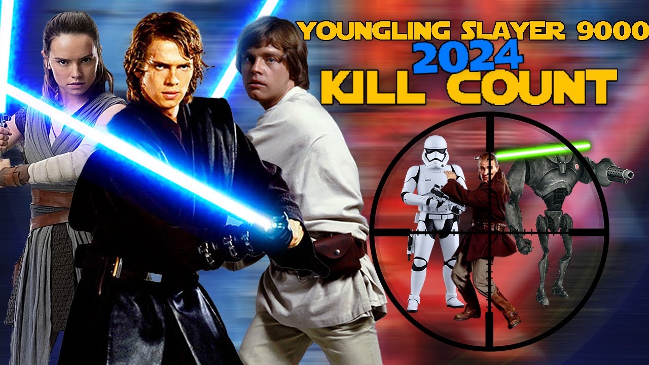 Star Wars Youngling Slayer 9000 Kill Count - YouTube