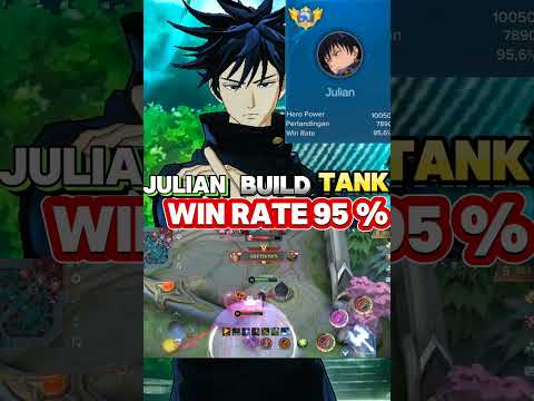 JULIAN BUILD TANK, DAMAGE SAKIT DAN KUAT. MLBB - YouTube