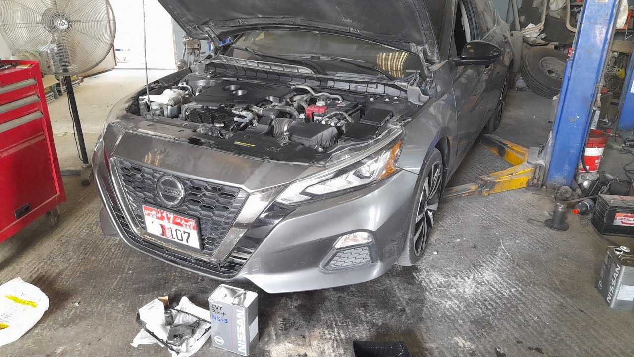 how to change gear automatic transmission oil Altima 2019#Nissan Altima ...
