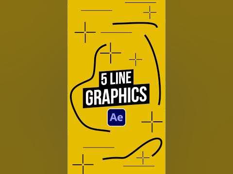 5 Ways To Use Animated Lines In After Effects #tutorial - YouTube