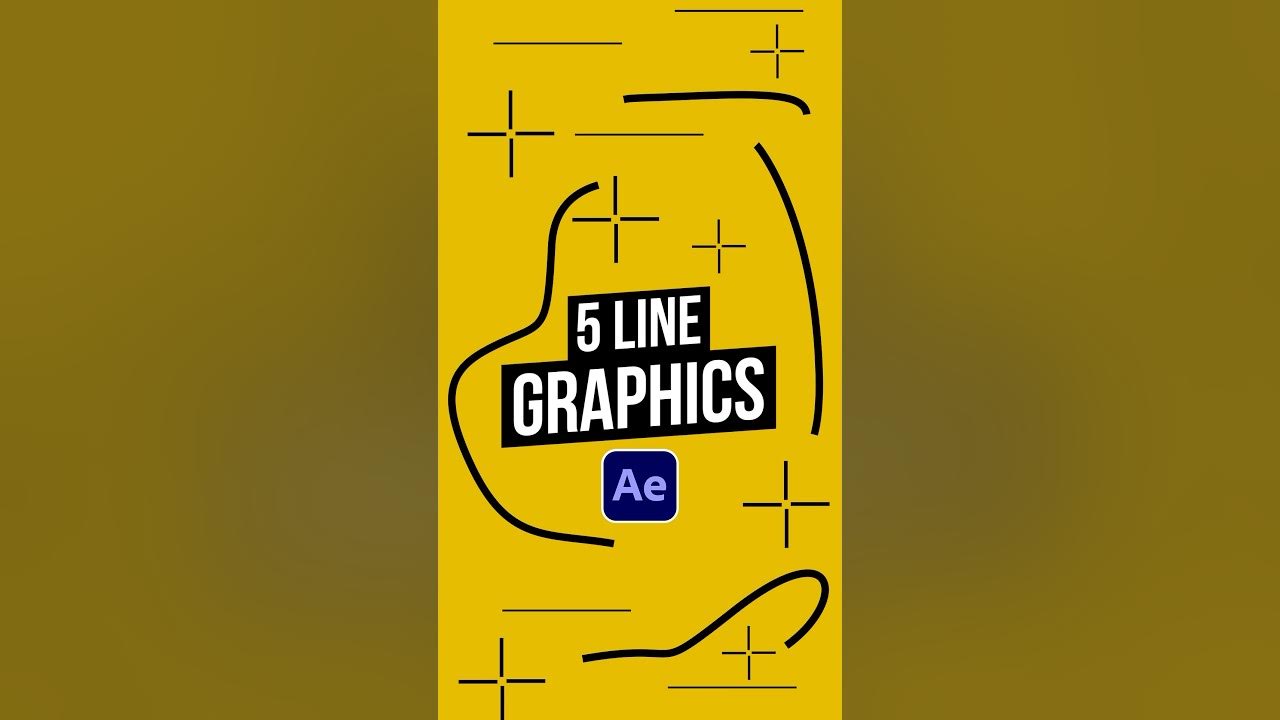 5 Ways To Use Animated Lines In After Effects #tutorial - YouTube