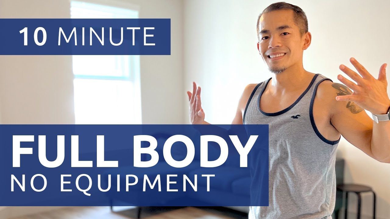 10 min FULL BODY Workout | No Equipment Needed - YouTube