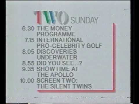 BBC2 - Closedown - 1988 - YouTube