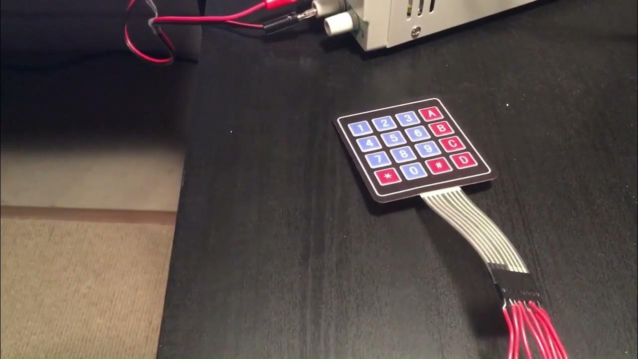 2 digit calculator with 7 segment LED display with 16 key keypad with raspberry pi pico W - YouTube