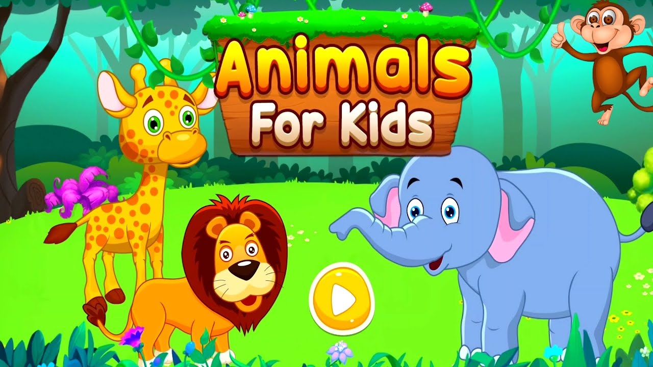Animals for kids | Animals video | Elephant Tiger Lion 🐅| Zoo animals ...